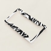 Tribal Wolf License Plate Frame | Zazzle