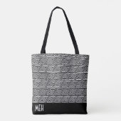 Tribangled Minor Monogram Tote Bag | Zazzle