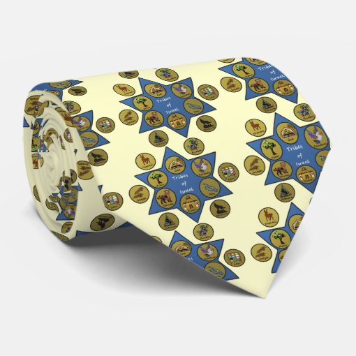 Tribes of Israel Neck Tie | Zazzle