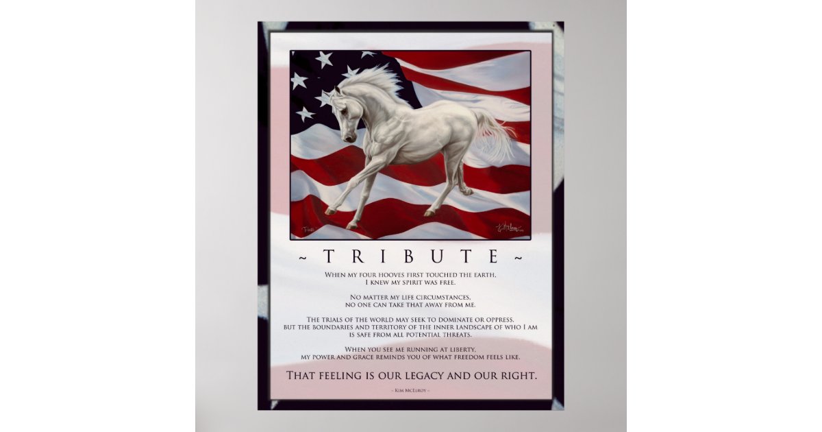 Tribute Inspiration Poster | Zazzle
