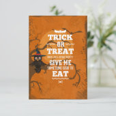Trick or Treat Be So Sweet Halloween Party Invitation | Zazzle