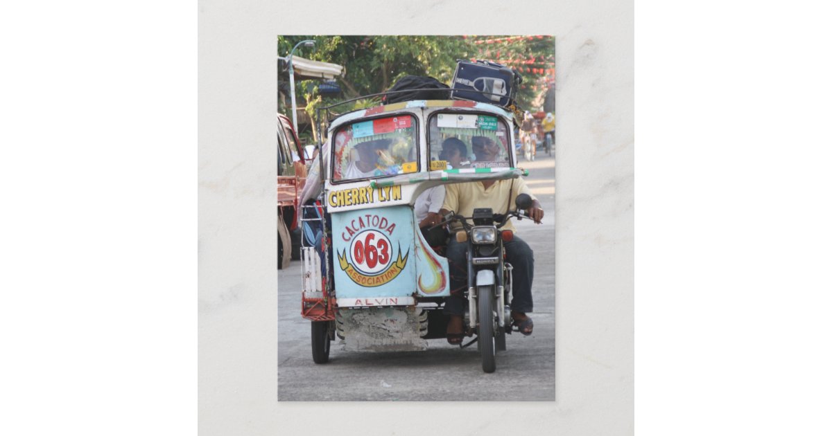 Tricycle Postcard | Zazzle