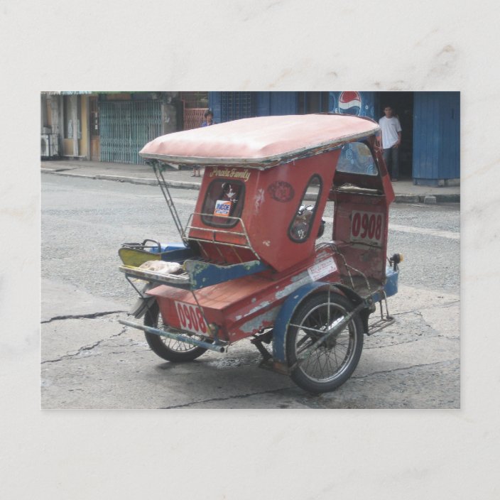 Tricycle Postcard | Zazzle.com
