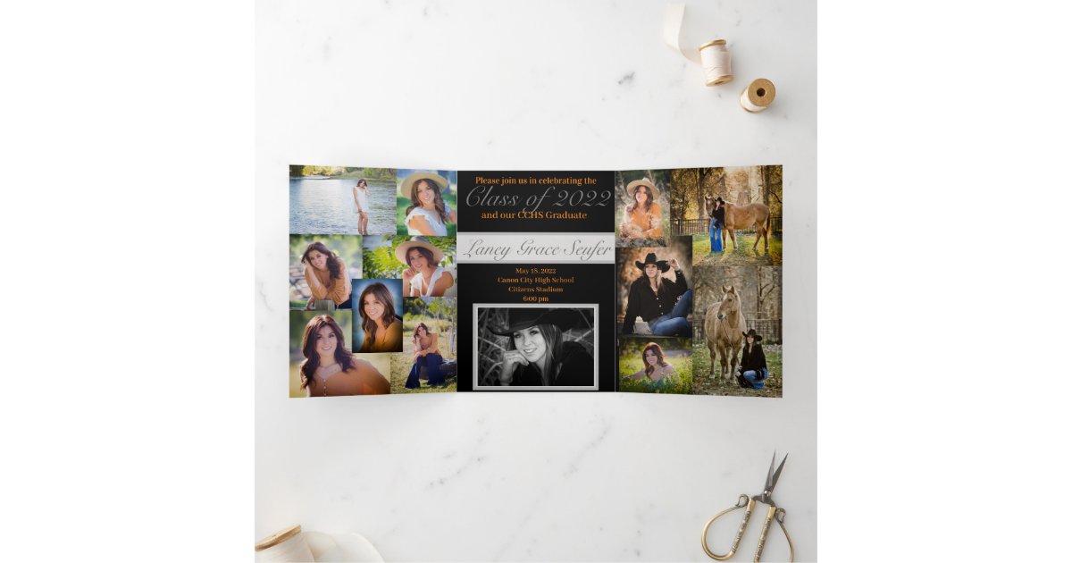 Trifold Letter Fold Invitation | Zazzle