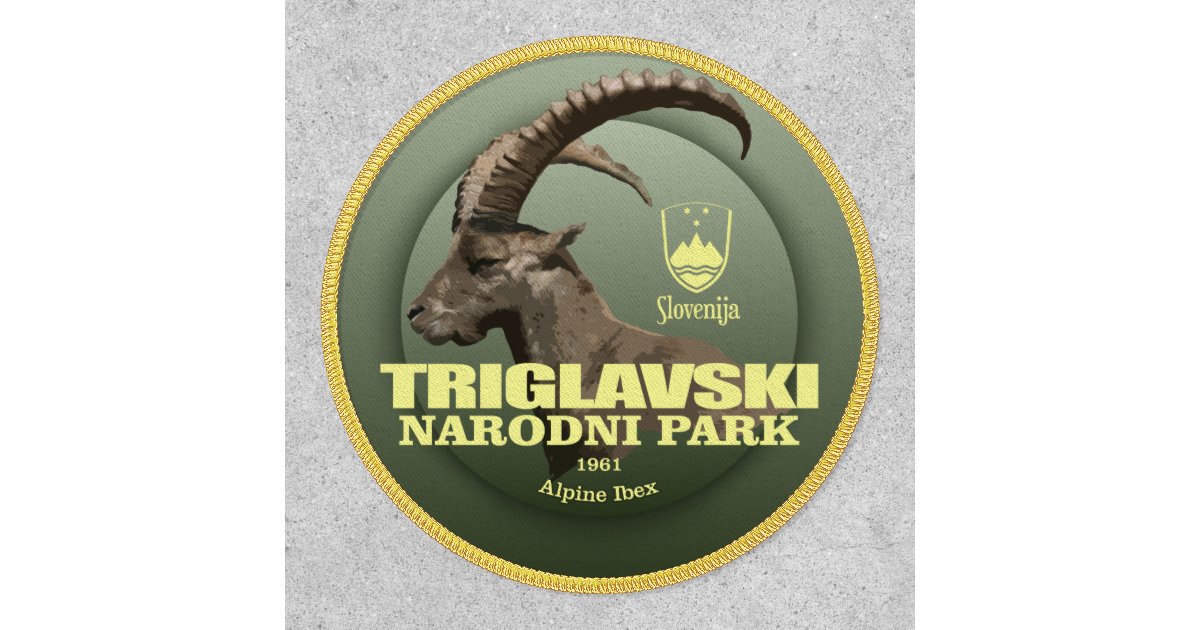 Triglav National Park (Alpine Ibex) WT Patch | Zazzle