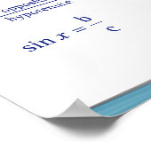 Trigonometric Functions Poster | Zazzle