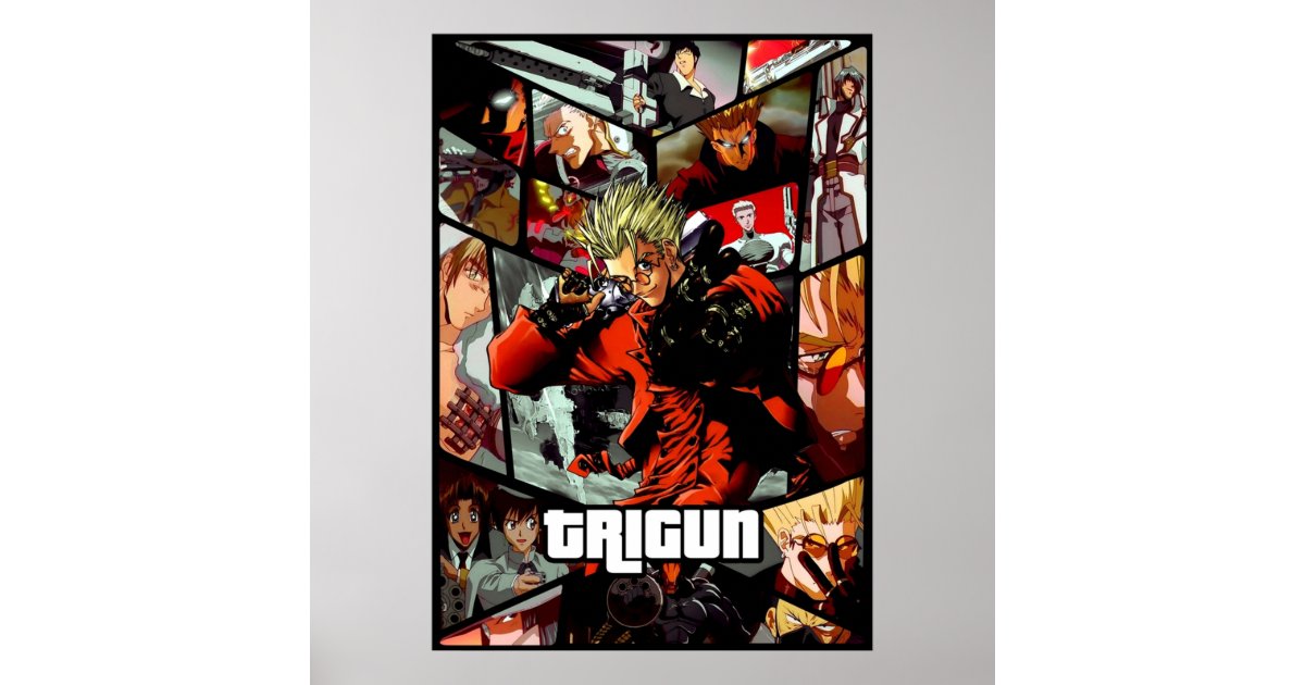 Trigun ultimate anime poster | Zazzle
