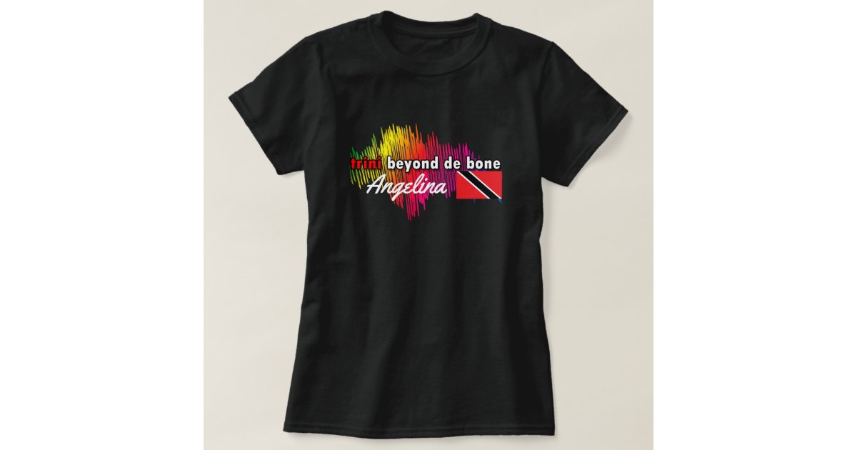 trini beyond de bone ladies top (cust.) | Zazzle