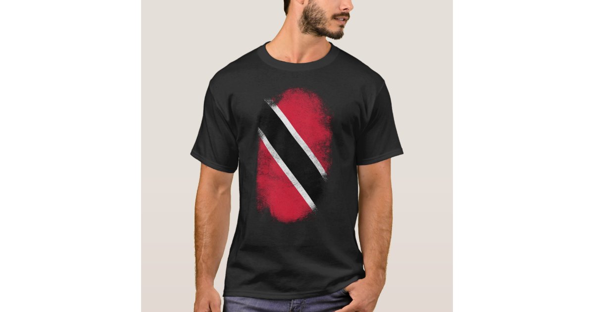Trinidad and Tobago Flag Souvenir - Distressed T-Shirt | Zazzle