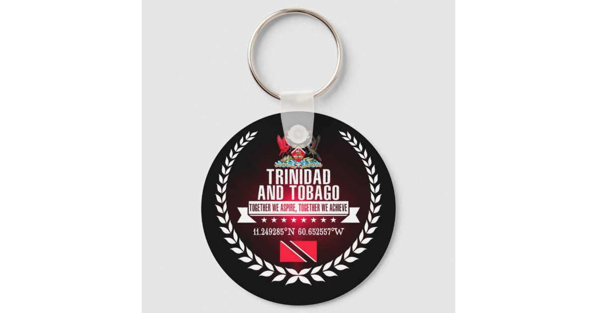 Trinidad and Tobago Keychain | Zazzle