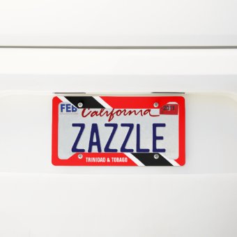 Trinidad and Tobago License Plate Frame | Zazzle