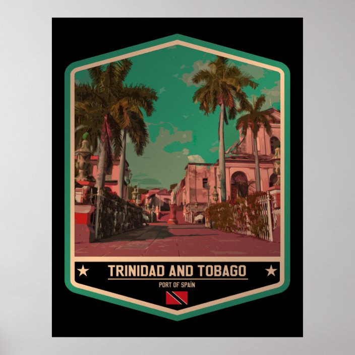 Trinidad and Tobago Poster | Zazzle.com