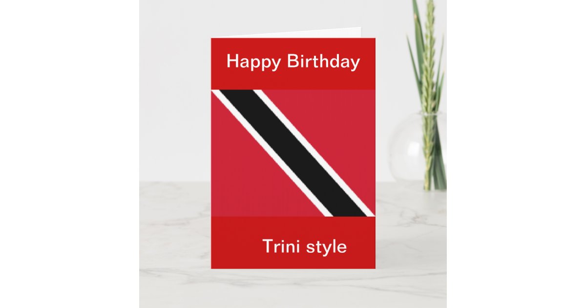Trinidad Card | Zazzle