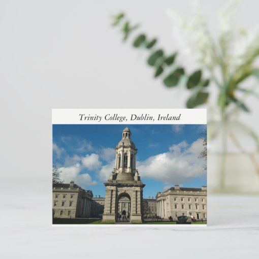 Trinity College Dublin , Ireland Postcard | Zazzle