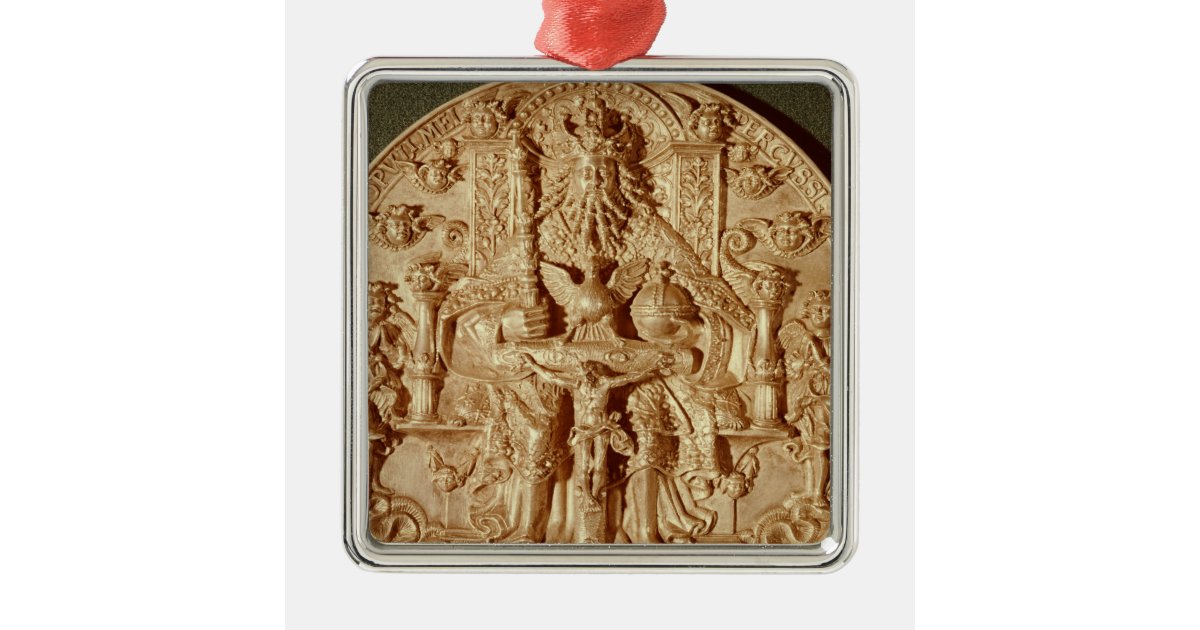 Trinity medal, recast version of original metal ornament | Zazzle