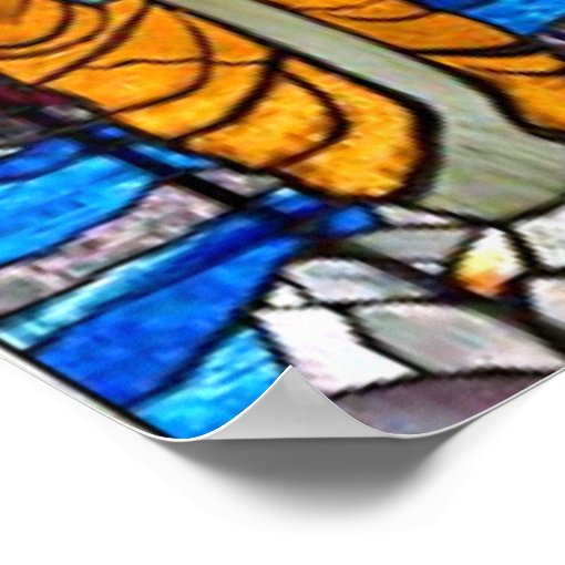 Trinity Stained Glass Window Poster | Zazzle