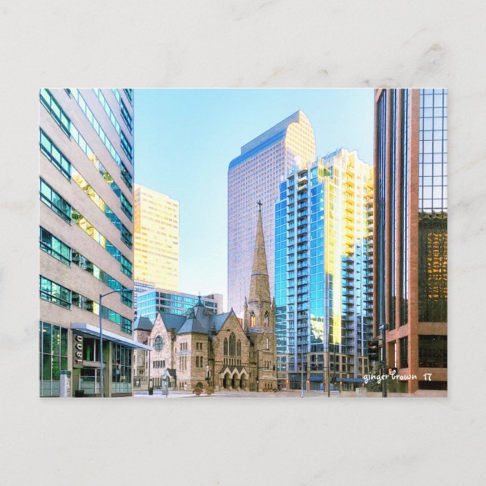 Trinity United Methodist Church, Denver, Colorado Postcard | Zazzle.com