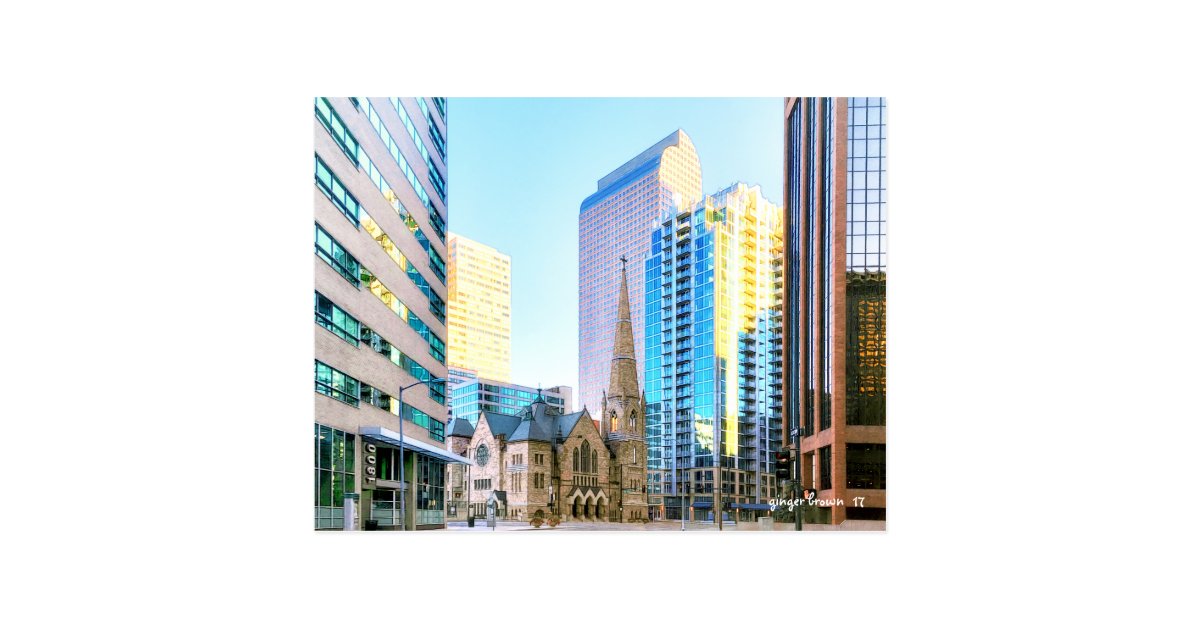 Trinity United Methodist Church, Denver, Colorado Postcard | Zazzle.com