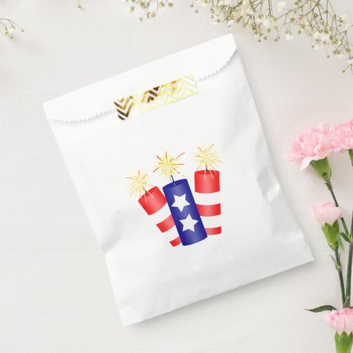 Trio of Firecrackers for the 4th of July Favor Bag | Zazzle Trio of Firecrackers for the 4th of July Favor Bag | Zazzle
