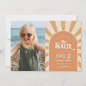 Trip Around The Sun Photo Birthday Invitation | Zazzle