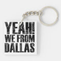 Triple D (Dallas, Texas) Keychain | Zazzle