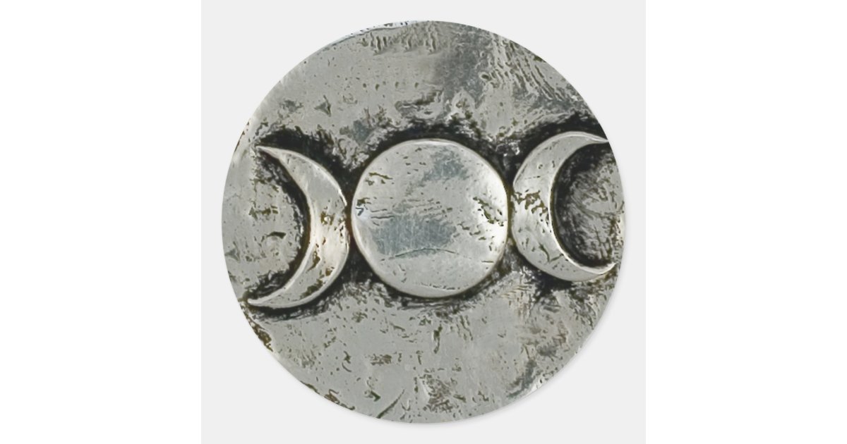 Triple Goddess Sticker | Zazzle