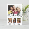 Triple Graduation 3 Graduates Photos Joint Party Invitation | Zazzle