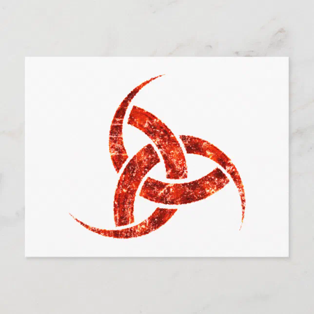 Triple Horn of Odin Postcard | Zazzle
