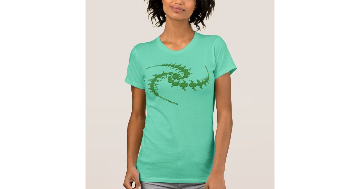 Triple Julia Set Crop Circle T Shirt Zazzle