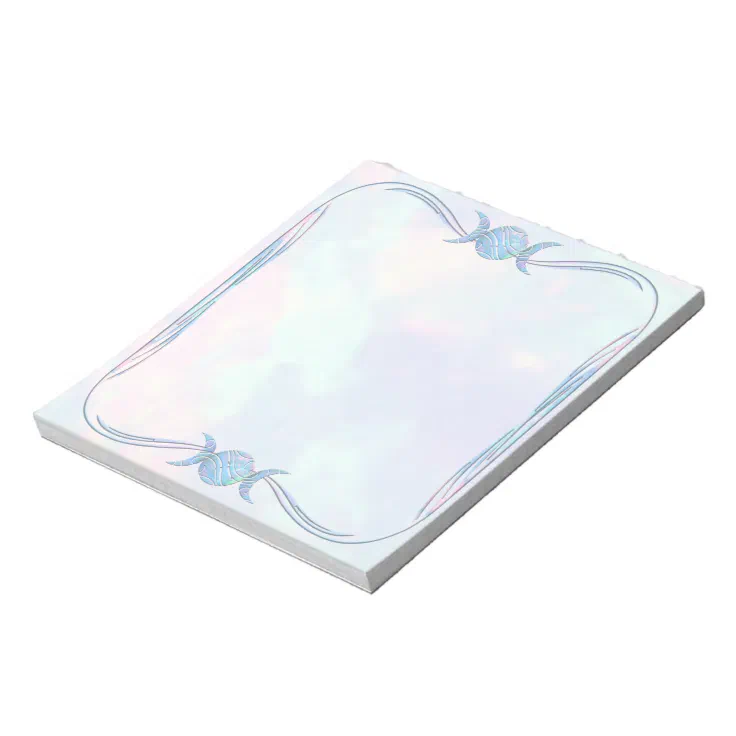 Triple Moon Opal Notepad | Zazzle