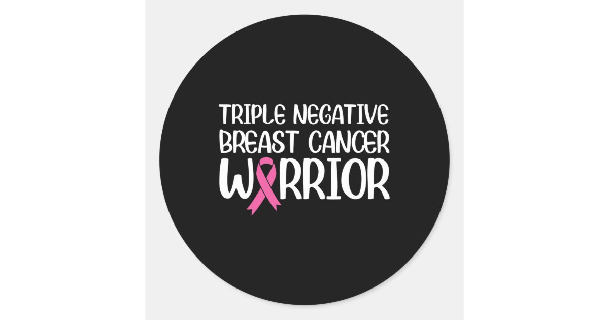 Triple Negative Breast Cancer Awareness Warrior Pi Classic Round ...