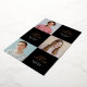 Triple Photo 3 Grad Rose Gold Graduation Party Foil Invitation | Zazzle