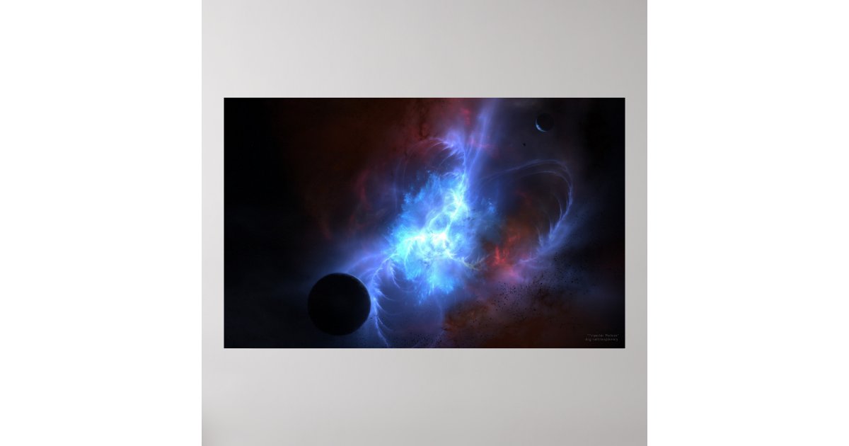 Tripolar Pulsar Poster | Zazzle