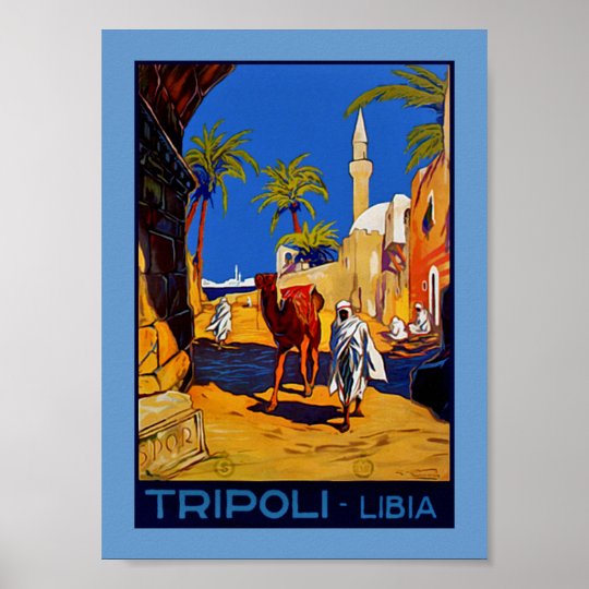 Tripoli - Libia (Libya) Poster | Zazzle.com