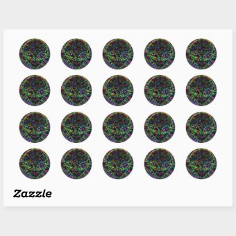 trippy alien Sticker | Zazzle