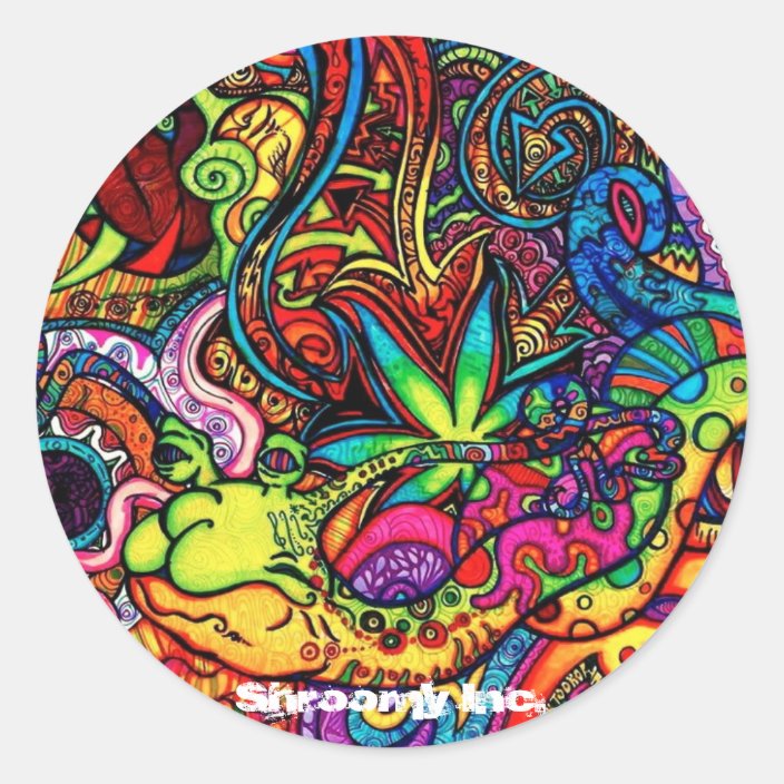 Trippy Sticker | Zazzle.com