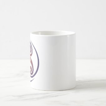 Triskele, Triple Spiral, Triskelion Symbol Celtic Coffee Mug | Zazzle