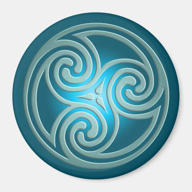 Triskelion Symbol CC0347 Magnet | Zazzle