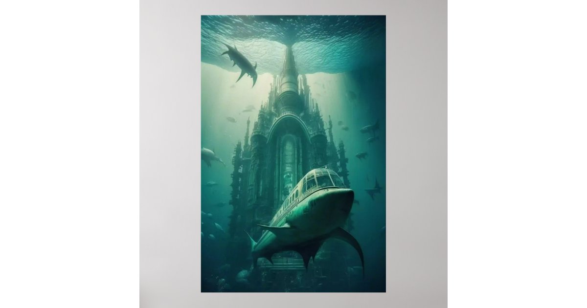 Triton poster | Zazzle