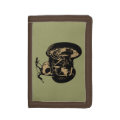Triumph Bobber Motorbike Tri-fold Wallet | Zazzle