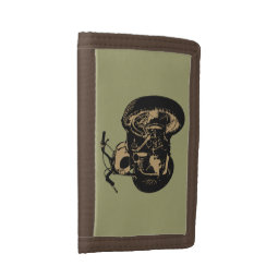 Triumph Bobber Motorbike Tri-fold Wallet | Zazzle