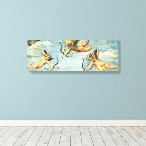 Triumph of Galatea Angels detail by Raphael Sanzio Canvas Print | Zazzle