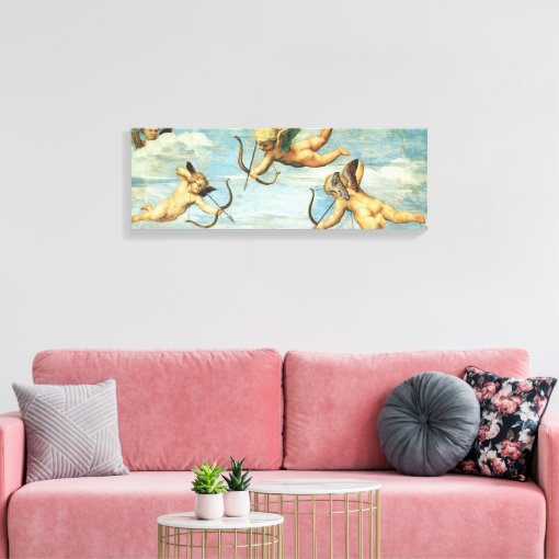 Triumph of Galatea Angels detail by Raphael Sanzio Canvas Print | Zazzle