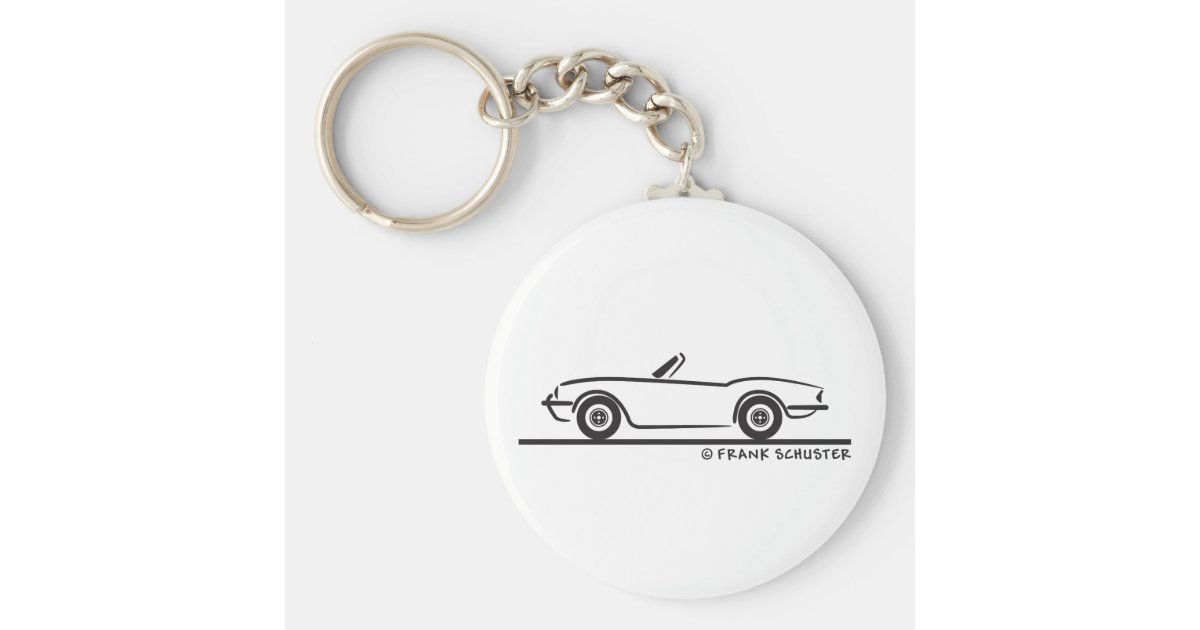 Triumph Spitfire Keychain | Zazzle.com