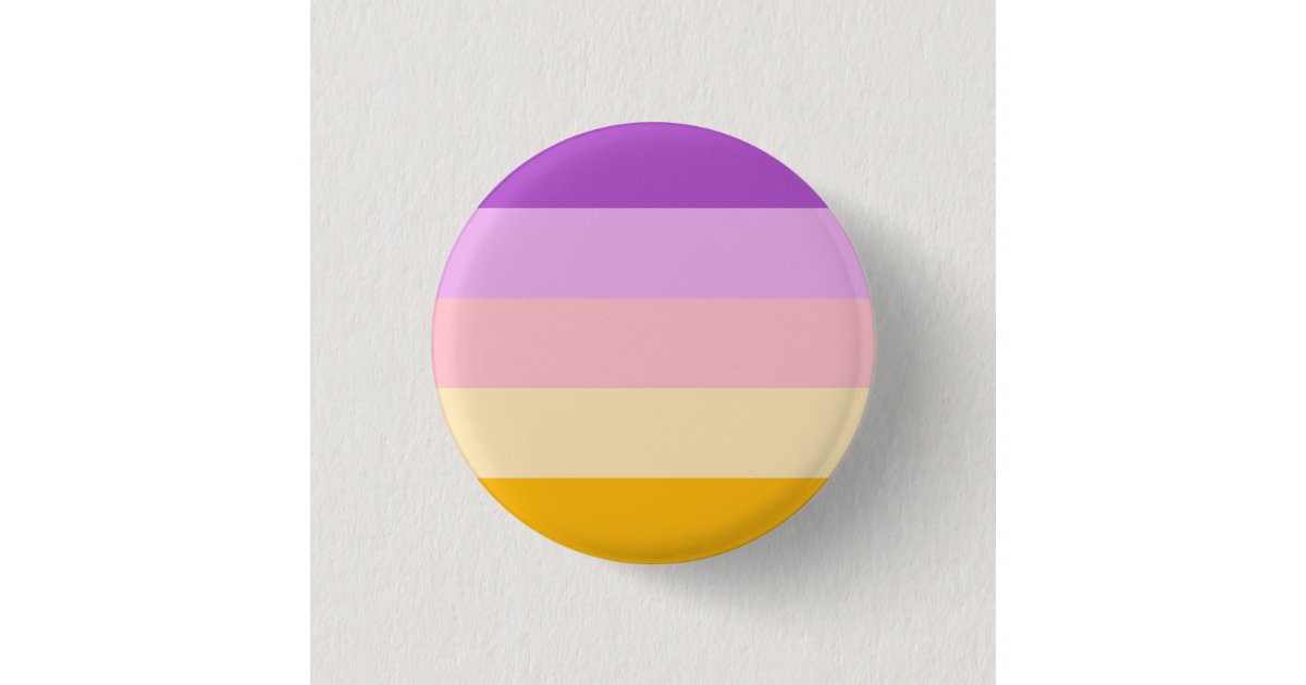 Trixic Pride Flag Badge Button | Zazzle