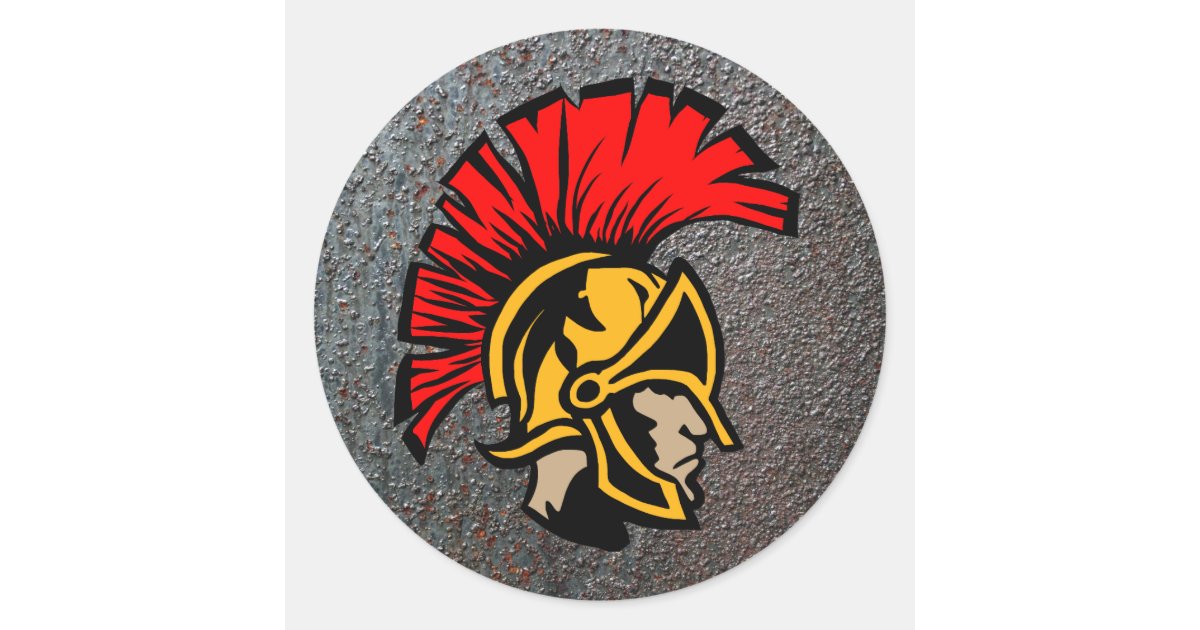 Trojan Sticker | Zazzle