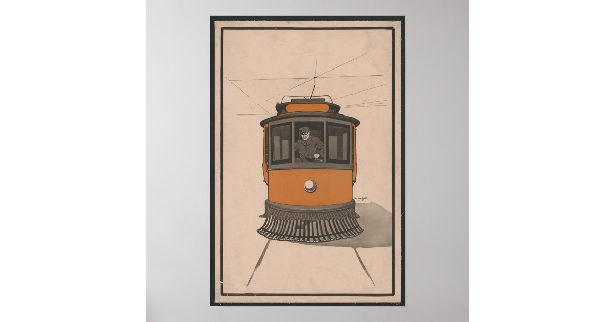 Trolley Poster | Zazzle