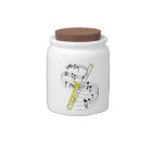 musical notes candy jar | Zazzle.com