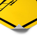 Trombone Crossing Highway Sign | Zazzle
