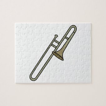 Trombone Jigsaw Puzzle | Zazzle